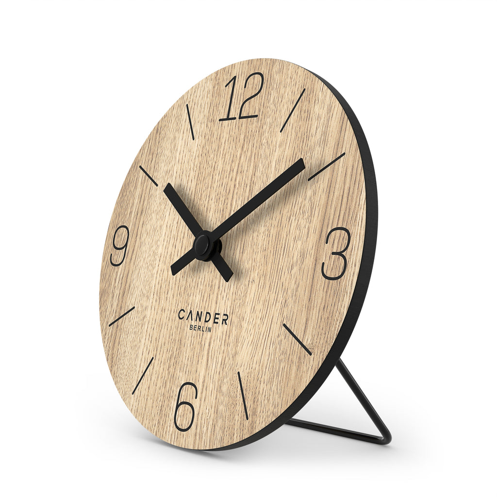Cander Berlin MNU 2712 D Lautlose Tischuhr