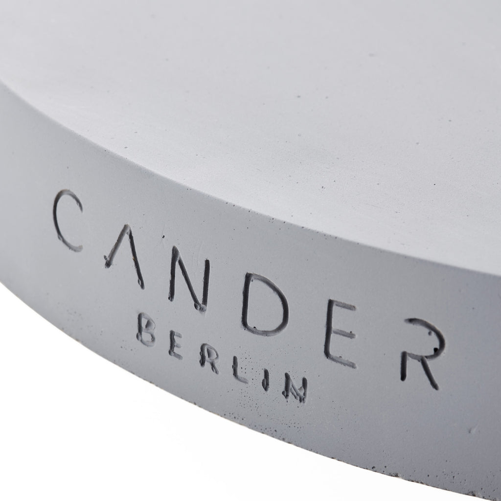 Cander Berlin MNU 6330 Lautlose Beton-Wanduhr